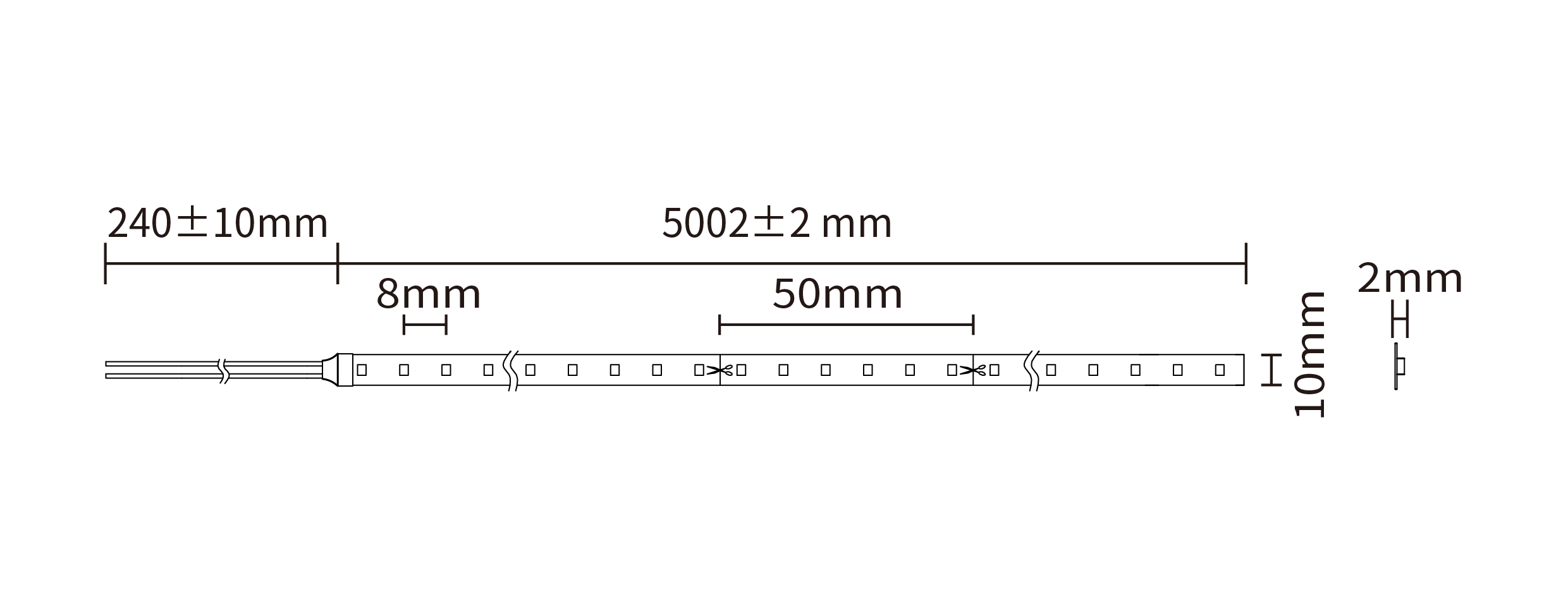 LINA II-LED Strip-VISUAL FEAST