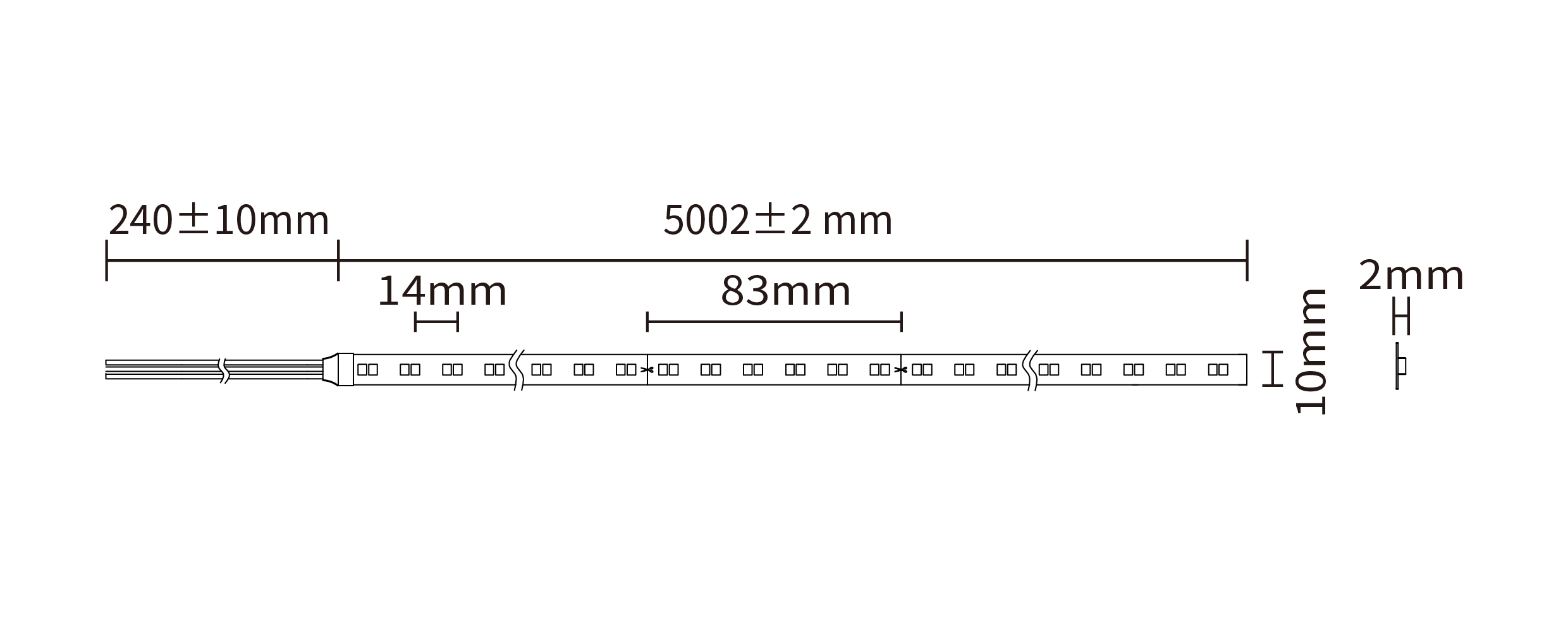 LINA II-LED Strip-VISUAL FEAST